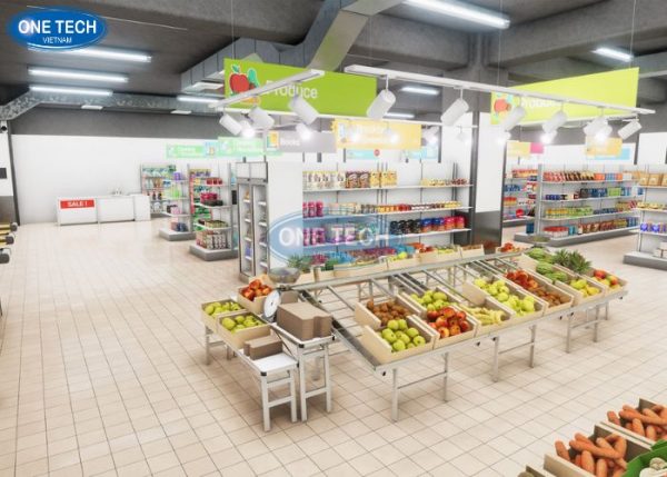 1001+ mẫu thiết kế siêu thị mini đẹp, tiện lợi, miễn phí thiết kế