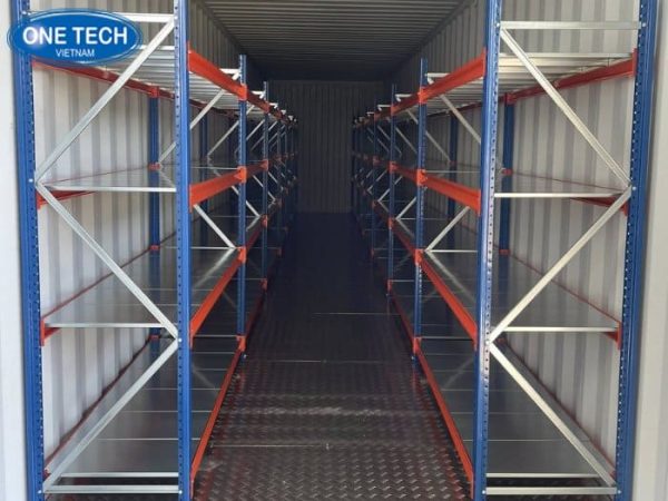 TOP 6 mẫu kệ kho trong container tải từ 50 - 3000 kg/tầng