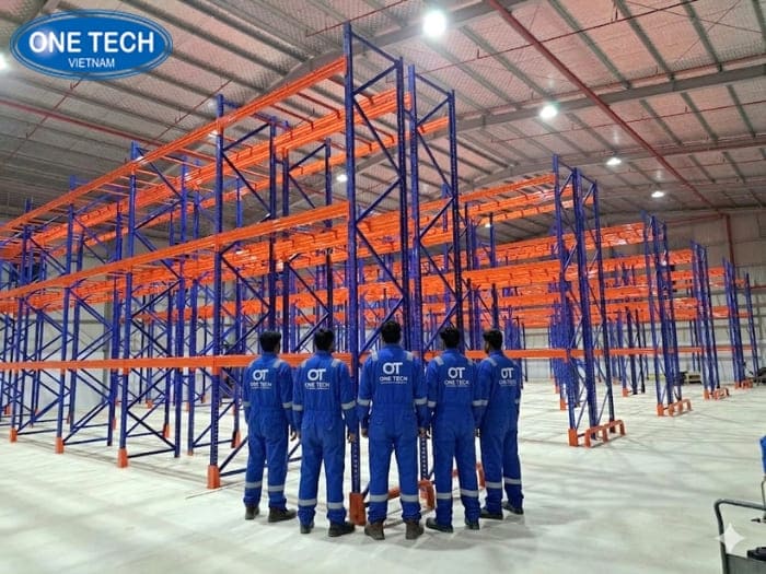 Thi công lắp đặt giá kệ kho hàng trọn gói, giá tốt toàn quốc
